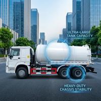 China Sewer Cleaning Equipment Sewage Suction Truck 16CBM LHD 6X4 Euro2 290HP , for sale
