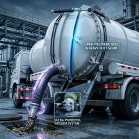 China SINOTRUK HOWO 19CBM Sewage Suction Truck 336HP 6×4 Drive for Municipal Sanitation for sale