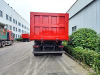 China Super Bearing HOWO 8×4 Red Tipper | 371HP Strong Power, 27CBM Large Capacity, 80–100T Heavy-Duty Transport for sale