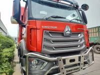China Super Bearing HOWO 8×4 Red Tipper | 371HP Strong Power, 27CBM Large Capacity, 80–100T Heavy-Duty Transport for sale