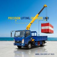 China XCMG 3.2 Ton Truck Mounted Crane 4×2 Drive Type with 9.5m Lifting Height for Pipeline Transport for sale