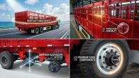 China SINOTRUK Flat Bed Semi Trailer Truck For Transport Containers Bulk Cargo for sale