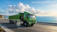 China Comfortable Dump Tipper Semi Trailer / Compact Structure Semi Dump Trailers for sale