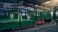 China Carbon Steel Flat Top Semi Trailer 60 Tons Capacity 16000mm Length with 3 Axles for Heavy Logistics for sale