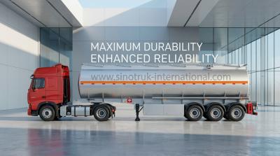 China CIMC 3 Axles 50000 Liters Fuel Tanker Semi Trailer - 65,000 kg GVW for Oil Transport for sale