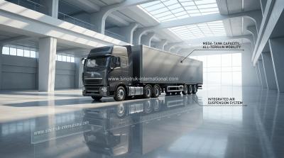 China Oil Carrying 55-75 Tons 60cbm Mn Steel Oil Tanker Truck ISO/3C for sale