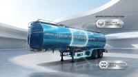 China Aluminium Alloy Tanker Heavy Duty Semi Trailer Truck For Storage for sale