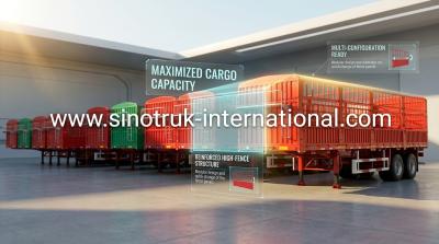China LED Lamp Semi Trailer Truck Semi Truck Tractor Normal Suspension for sale