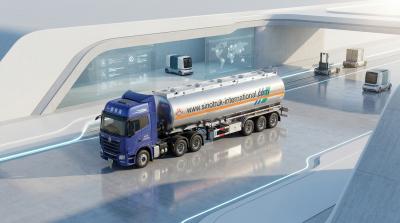 China Low Fuel Consumption 45-70 CBM #90 King Pin Fuel Tank Truck IFA/SGS for sale