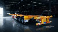 China Big Size Articles Semi Trailer Dump Truck White Red Green Golden for sale