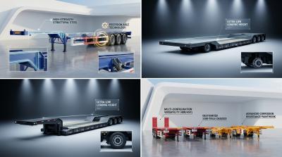 China SIONTRUK INTERNATIONAL transport Semi Trailer Semi Tractor Truck for sale