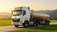 China HOWO A7 Fuel Oil Delivery Semi Truck With Trailer 60000 Liters 65000 kgs for sale