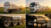 China A7 Semi Trailer Truck 3 Axles Fuel Oil Delivery Truck With 50000L - 65000L Tank for sale