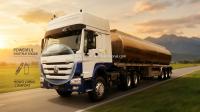 China Chinese Standard 24C Lighting System Semi Trailer Fuel Tanker Truck for sale
