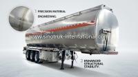 China SINOTRUK HOWO Semi Tractor Trailer , Fuel Oil Delivery Truck With Semi Trailer for sale