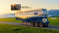 China SINOTRUK 48000L Powder Material Tank Trailer Truck - 50-80 Ton Capacity for Cement Transport for sale