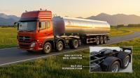 China Low Fuel Consumption 45-60 CBM #90 King Pin Semi Trailer Truck / Fuel Oil Truck for sale