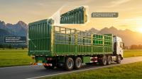 China Flat-bed Semi Trailer Truck 3 Axles 30-60Tons 13m for Loading Container for sale