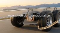 China 3 Axle Aluminum Fuel Tank Semi Trailer Truck Stainless Steel Oil Tank Truck for sale
