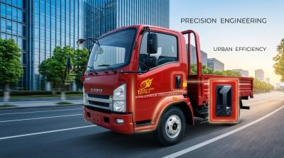 China SINOTRUK HOWO 4.5 Ton Light Duty Truck with 490Xichai 85HP Engine - 3100mm Wheel Base, 4495kg Gross Weight for sale