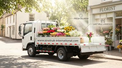 China HOWO Light Duty Truck 3-5 Tons | ZZ1047D3414C145 Chassis | 85HP Engine | 4495kg Gross Weight for sale