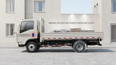 China SINOTRUK HOWO 5 Ton Light Duty Truck ZZ1047D3815C145 with 85HP Engine and 3800mm Wheelbase for Logistics for sale