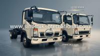 China HOWO 12 Ton Light Duty Commercial Truck 116HP Engine 4×2 Drive with 4500mm Cargo Body for sale