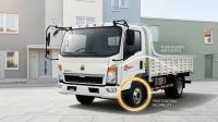 China SINOTRUK HOWO Light Duty Dump Truck 116HP 12T Capacity 4×2 Drive with 4500mm Cargo Body for sale