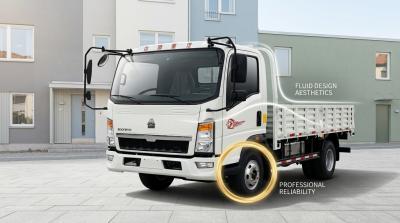 China SINOTRUK HOWO Light Duty Dump Truck 116HP 12T Capacity 4×2 Drive with 4500mm Cargo Body for sale