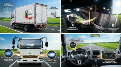 China SINOTRUK HOWO 16T Light Duty Truck 4700mm Wheelbase 140HP Engine with 5500mm Cargo Body for sale