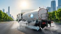China HOWO SINOTRUK Water Tank Truck 300HP With High Pressure Flush Function for sale