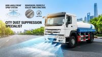 China SINOTRUK HOWO 10CBM Water Tank Truck with 360° Rotation | 266HP Engine | 28m Spray Range for sale
