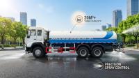 China 5000 Gallon Water Tank Truck SINOTRUK 11.00R20 Radial Tyre 9920 × 2496 × 3550 Mm for sale