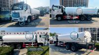 China Sinotruk Howo Sprinkler Water Tank Truck 10-25CBM 6 X 4 N7 for sale