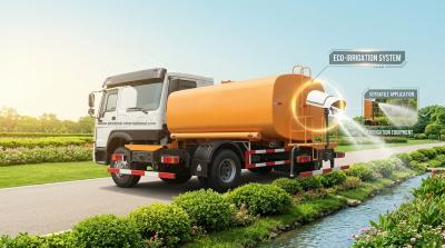 China SINOTRUK 6500 Gallon Water Tank Truck 25-35 CBM Capacity 336HP 8x4 Drive Hydraulic System for sale