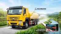 China HOWO High Efficiency Water Tank Truck With High Low Level Spraying for sale