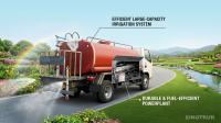 China SINOTRUK HOWO Water Tank Truck 5-6 CBM Capacity with 140HP Engine for Road Flushing and Mining for sale