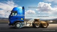 China Diesel Towing Tractor Truck , Semi Tractor Trailer For Cargo Luggage Airport for sale