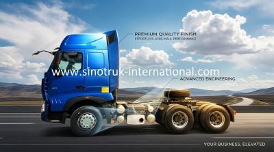 China Diesel Towing Tractor Truck , Semi Tractor Trailer For Cargo Luggage Airport for sale