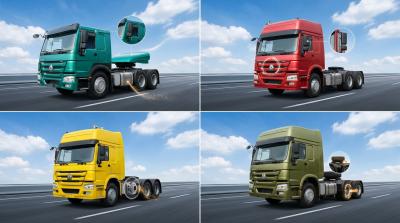 China SINOTRUK HOWO Tractor Truck RHD 6X4 10 Wheels Euro2 371HP ZZ4257S3241W for sale