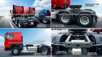 China Tow Tractor Trailer Truck LHD 6x4 371HP Flat Roof Cabin SINOTRUK HOWO Truck for sale