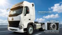 China SINOTRUK HOWO A7 Tractor Truck 6X4 LHD 420HP Euro2 with 25000kg Gross Weight and 102km/h Speed for sale