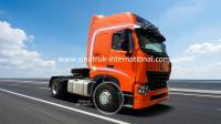 China Euro 2 Tractor Trailer Truck / Large Capacity HOWO Tractor Dump Truck for sale