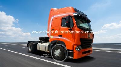 China Euro 2 Tractor Trailer Truck / Large Capacity HOWO Tractor Dump Truck for sale