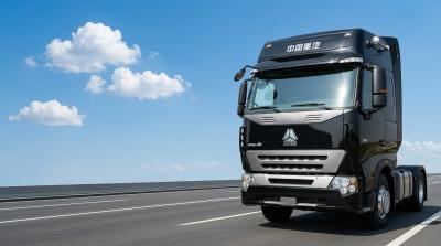China International Tractor Truck SINOTRUK HOWO A7 LHD 6X4 Euro2 420HP ZZ4257V3247N1B for sale