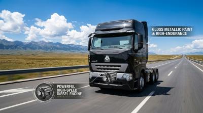 China 100 Tons Heavy Truck Tractor , Single Axle Dump Truck ZZ4257V3247N1B for sale