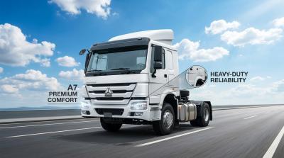 China Tractor Truck SINOTRUK HOWO LHD 4X2 Euro2 290HP ZZ4187M3511W for sale