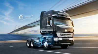 China A7 RHD 6X4 Euro2 336HP Tractor Truck , International Tractor Head ZZ4257N3247N1B for sale