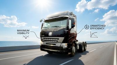 China 6X4 HOWO Heavy Duty Tractor Trucks , 4 Stroke Electronic Fuel Injection Diesel Engine Tractors And Dump Trucks for sale
