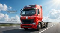 China International Tractor Truck With 12R22.5 Tubeless Tyre / 12.00R24 Radial Tire for sale